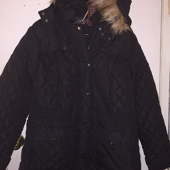 The Plus Project | Jackets & Coats | The Plus Project Black Winter Coat ...